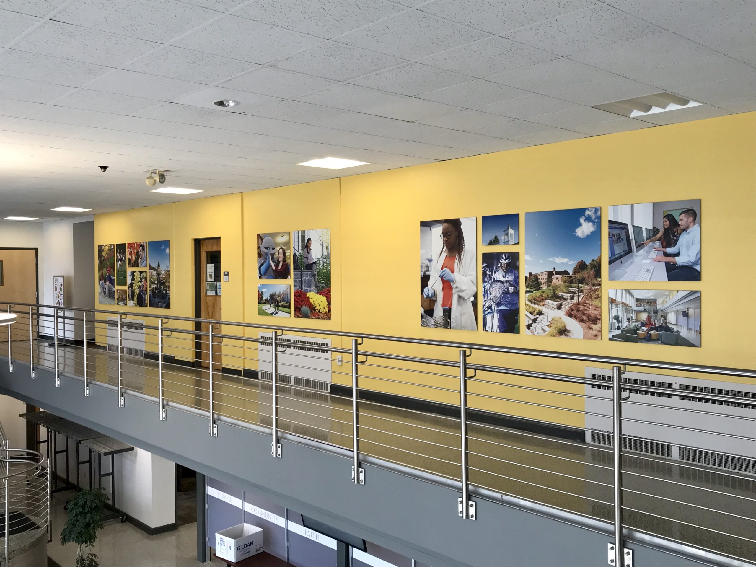 Rivier University Leadership Display Project | Brandit